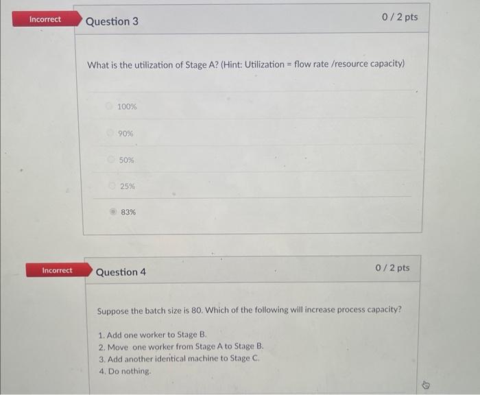 Solved Consider a 3-stage sequential batch process. Assume | Chegg.com