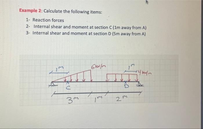 Solved we have soloved internal shear and internal moment at | Chegg.com