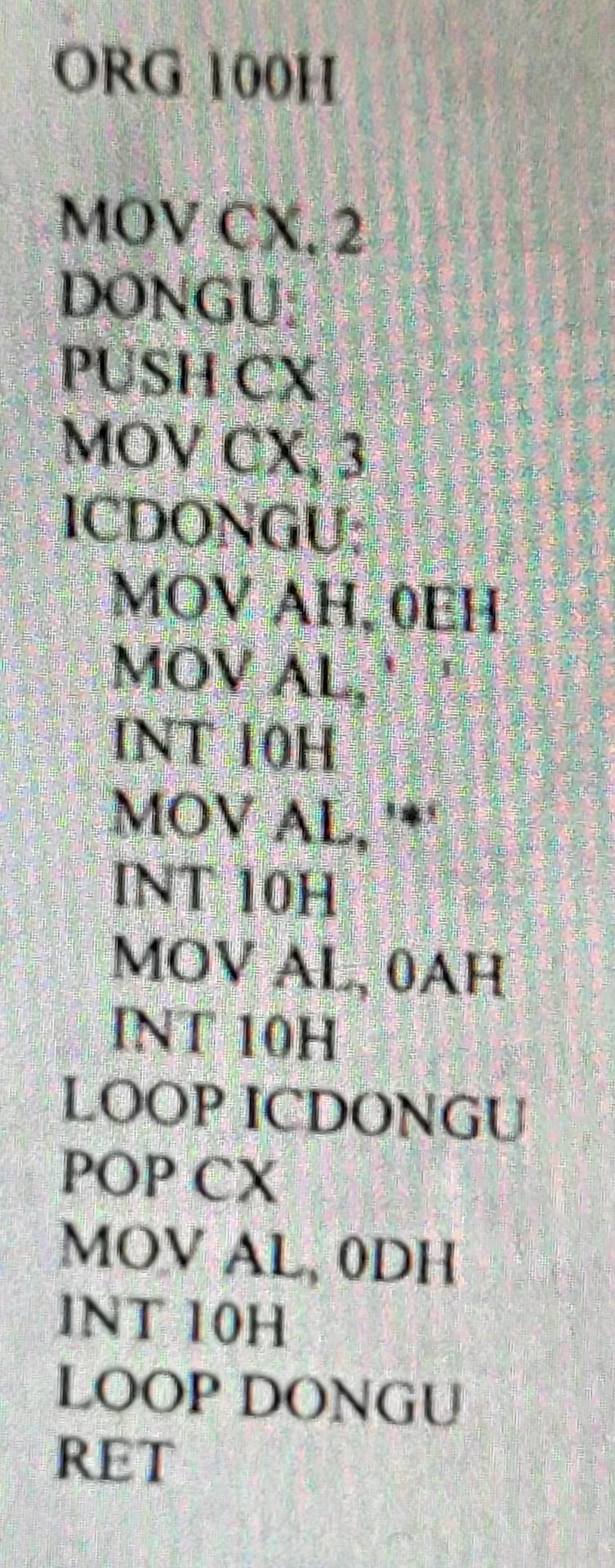 Solved Explain the code step by stepORG 100HMOV | Chegg.com