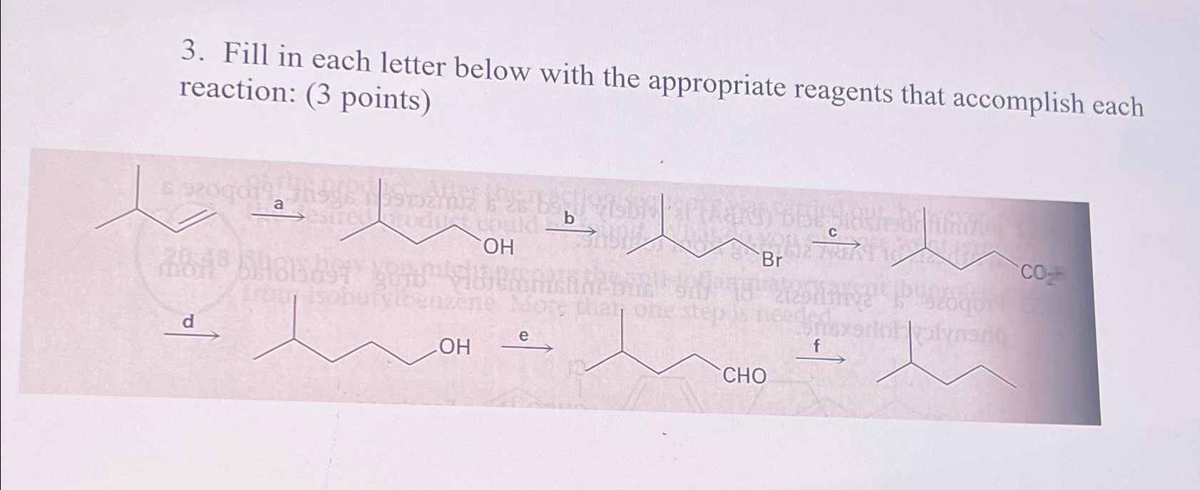 Solved Fill in each letter below with the appropriate | Chegg.com