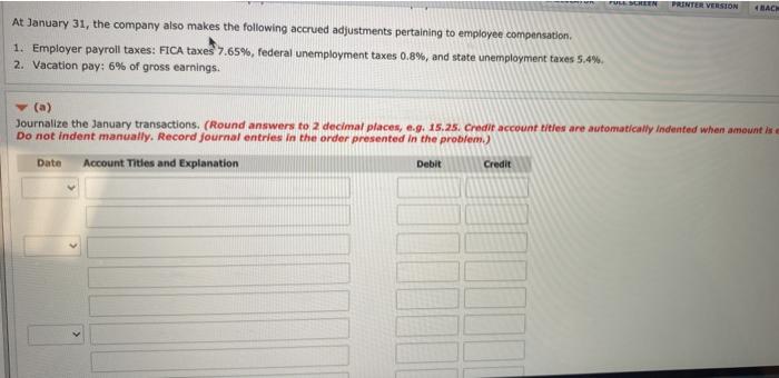 Solved Problem 11-04A a-b (Part Level Submission) (Video) | Chegg.com