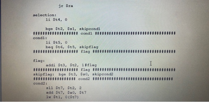 Solved i need to code MIPS assembly language based on the C | Chegg.com