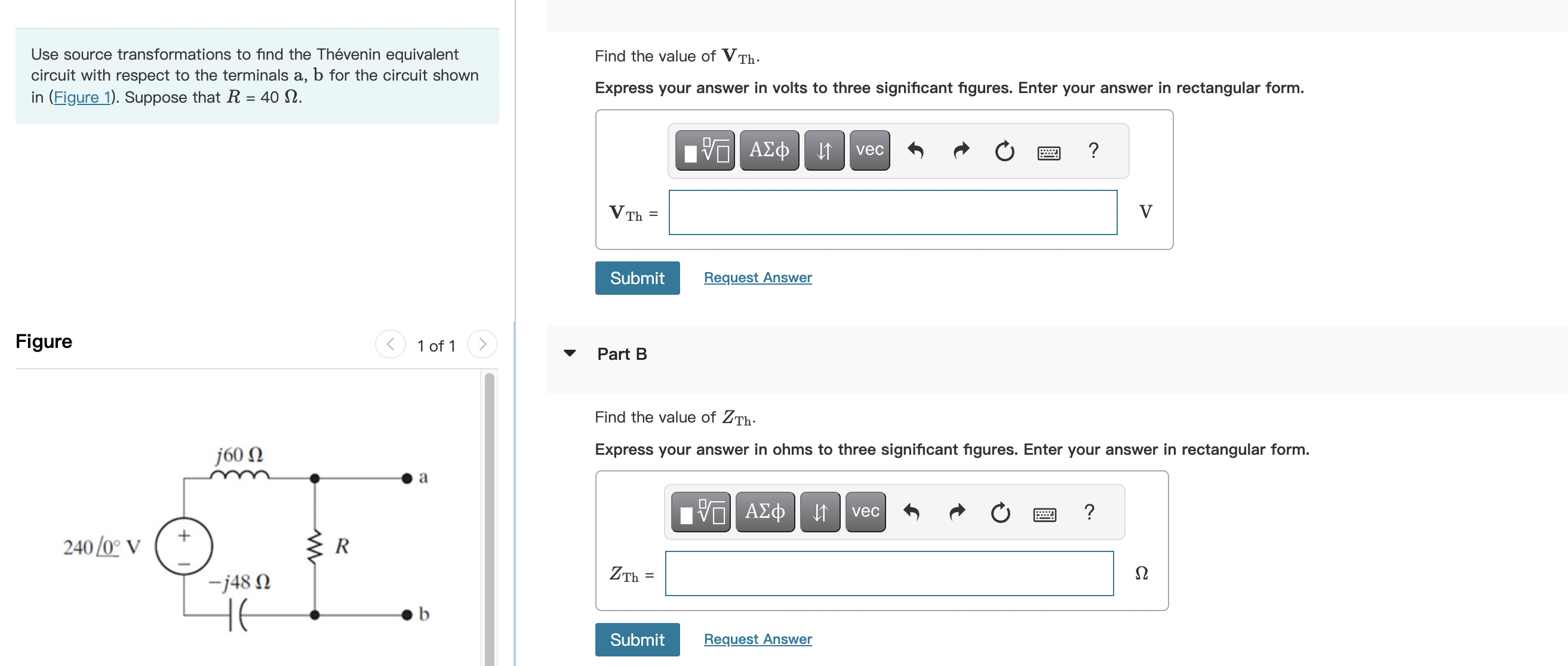 Solved Use source transformations to find the Thévenin | Chegg.com