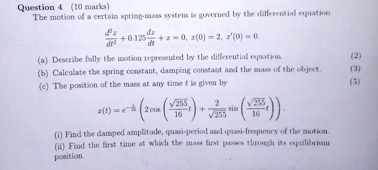 Solved Question 3 (10 ﻿marks)Question 4 (10 ﻿marks)Question | Chegg.com