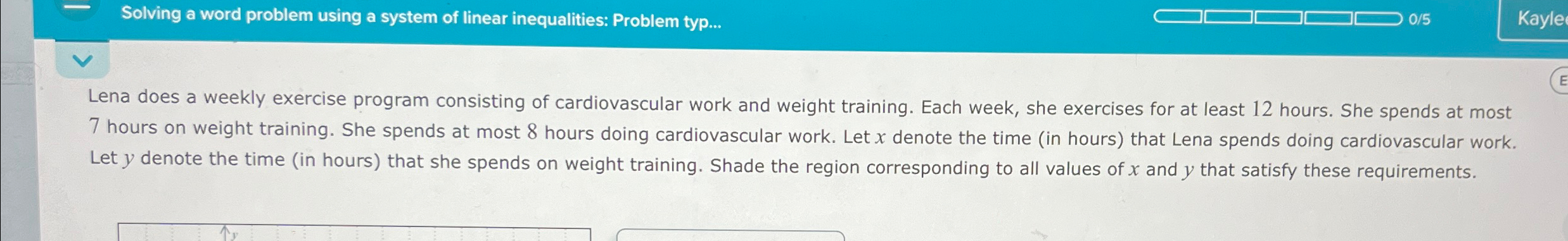Solved Solving a word problem using a system of linear | Chegg.com