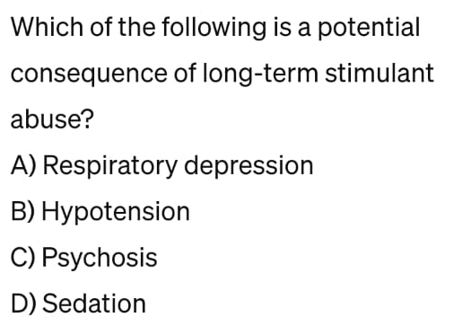 Solved Which of the following is a potential consequence of | Chegg.com