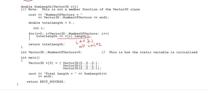 Solved a) Add a new member variable to the class called | Chegg.com