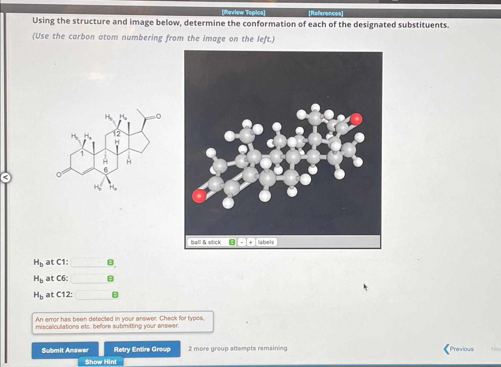 Solved [Reviow Toples][References]Using the structure and | Chegg.com