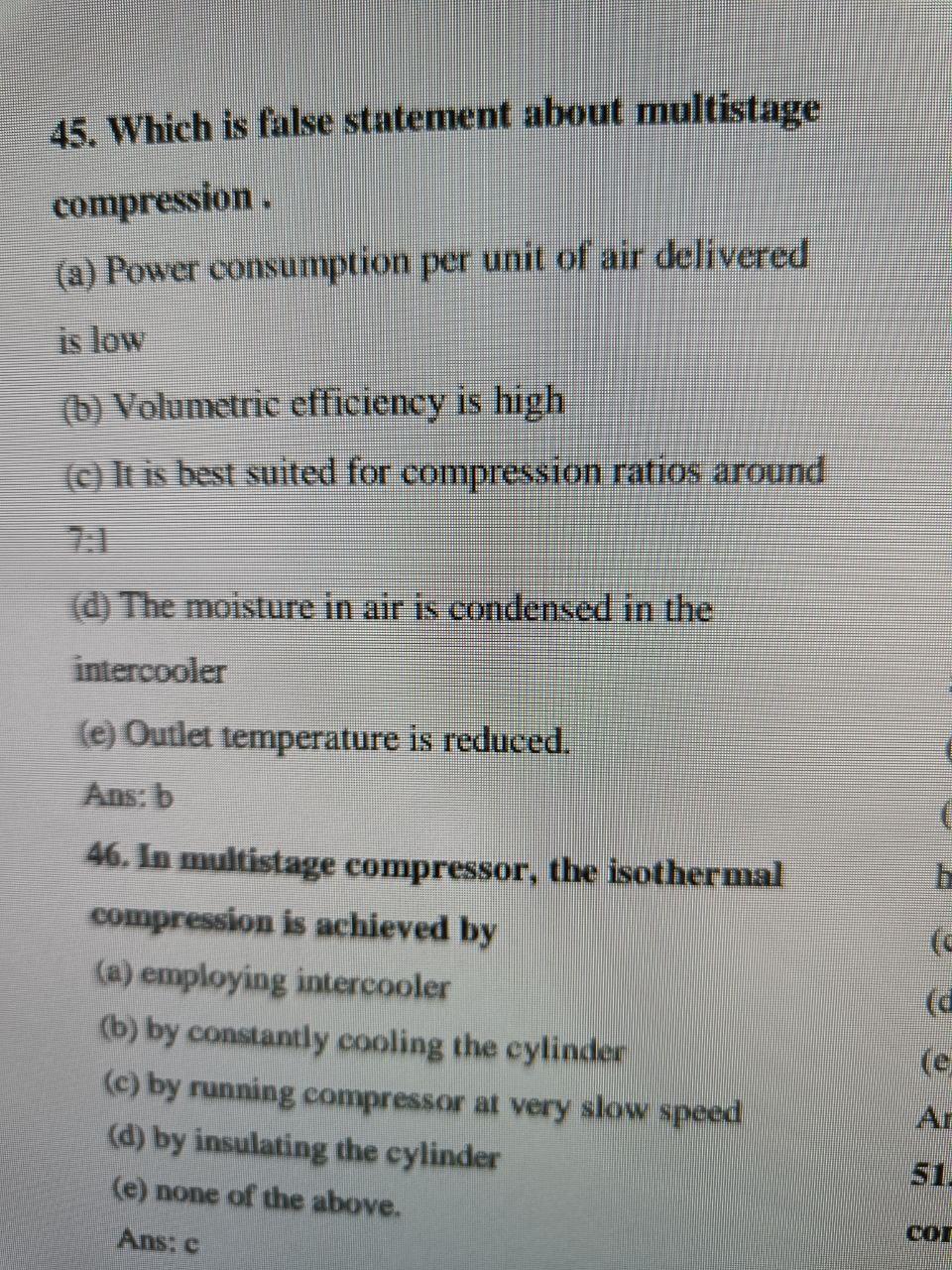 Solved 1.Which is false statement about multistage | Chegg.com