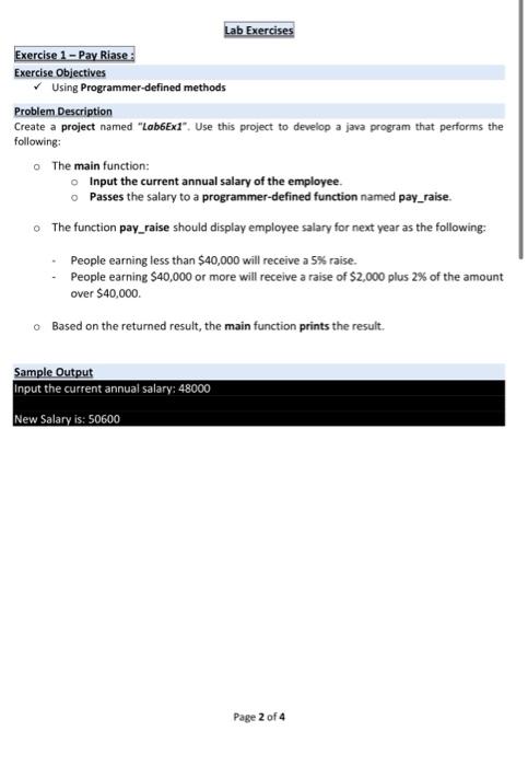 Solved Lab Exercises Exercise 3 - Sum of digits Exercise | Chegg.com