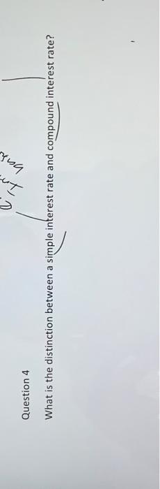 Solved Question 4 What is the distinction between a simple | Chegg.com