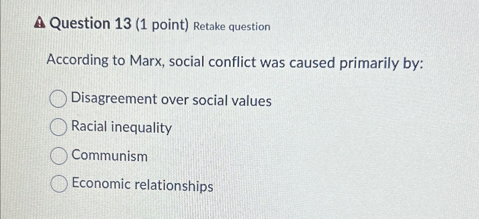 Solved A Question 13 (1 ﻿point) ﻿Retake questionAccording to | Chegg.com