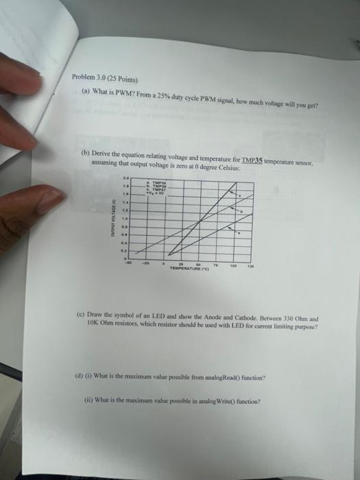Solved (a) What is PWM? From a 25% duty cycle PWM signal, | Chegg.com