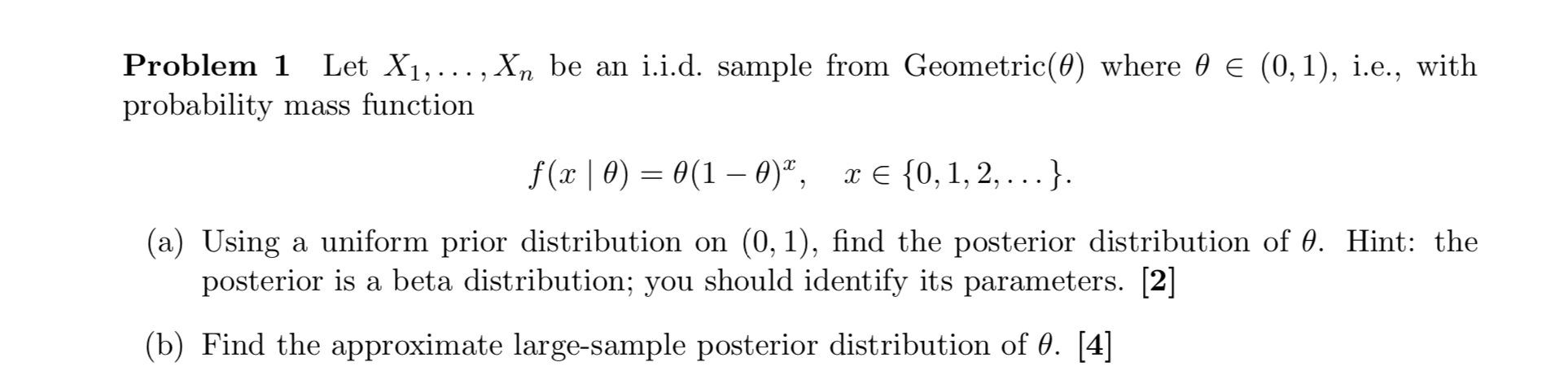 Solved Intermediate Statistics Theory Do not copy others or | Chegg.com
