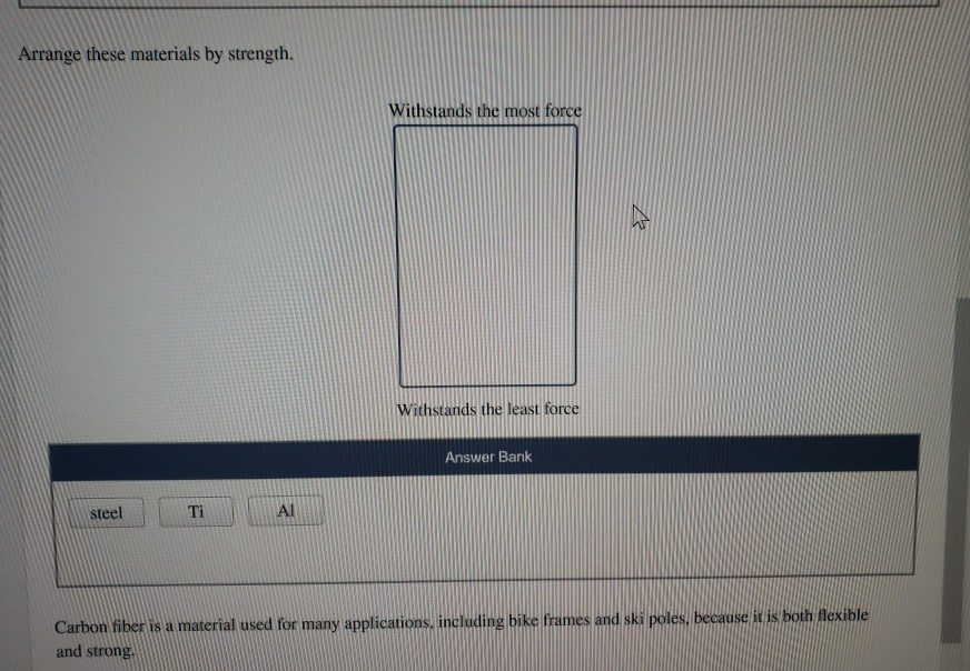 Solved Elastic Material The stiffness of a material can | Chegg.com