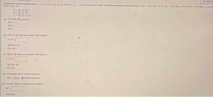 A=(fvCqfθ)A=(E2−EQ,fj)C= C2,C2,FY,Cp) (4) tind ad | Chegg.com