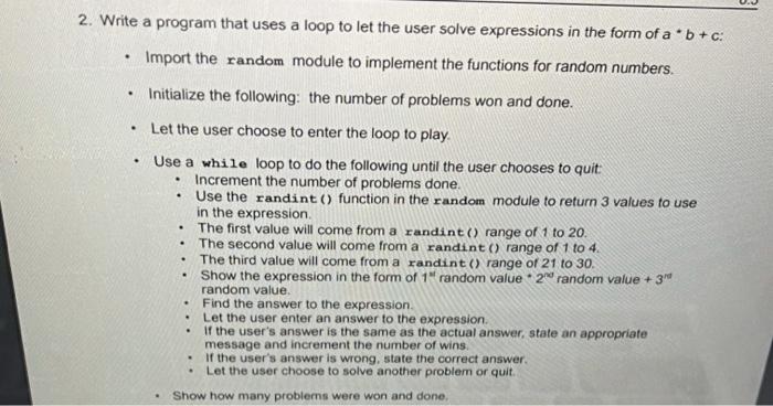 Solved NEED ANSWER IN PHYTON ASAP!!! PLEASE BE EXTREME | Chegg.com