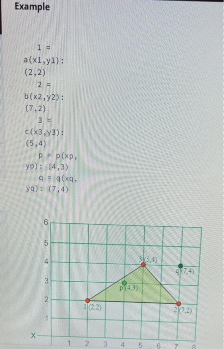Solved A triangle formed by the three points a(x1, y1), | Chegg.com