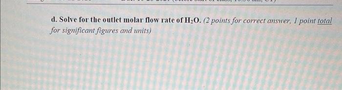 Solved 7. Using molar flow rate accounting equations: a. | Chegg.com