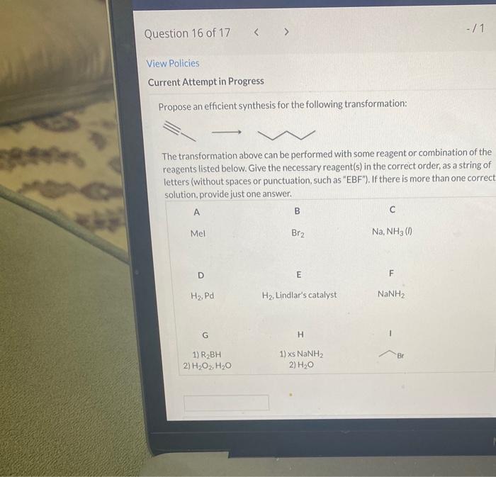 Solved Current Attempt in Progress Propose an efficient | Chegg.com