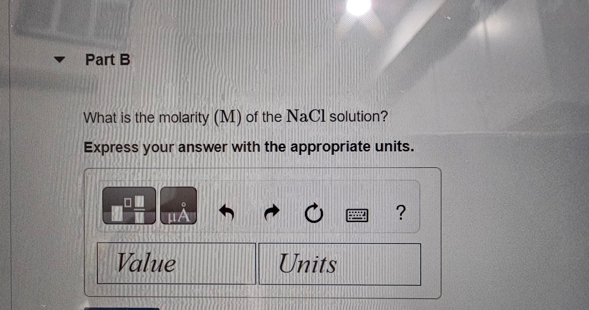 Solved In a laboratory experiment, a 10.0−mL sample of NaCl | Chegg.com