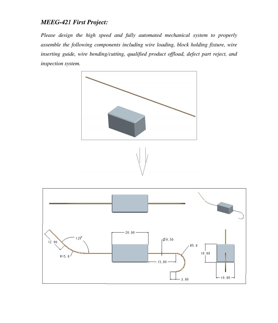 Solved MEEG-421 First Project: Please design the high speed | Chegg.com