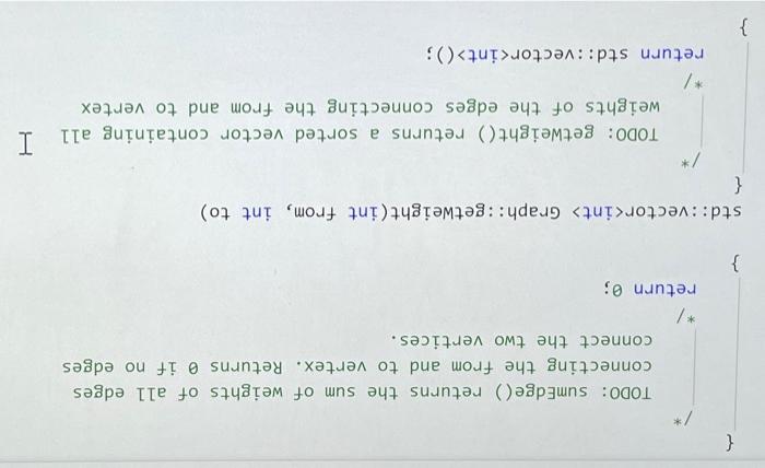 Solved Problem Statement Write C++ code for implementing a | Chegg.com