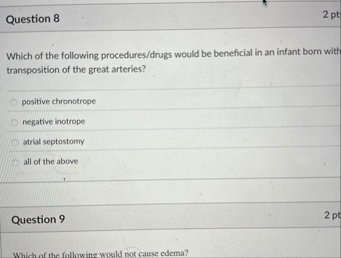 Solved Question 82 ﻿ptWhich of the following | Chegg.com