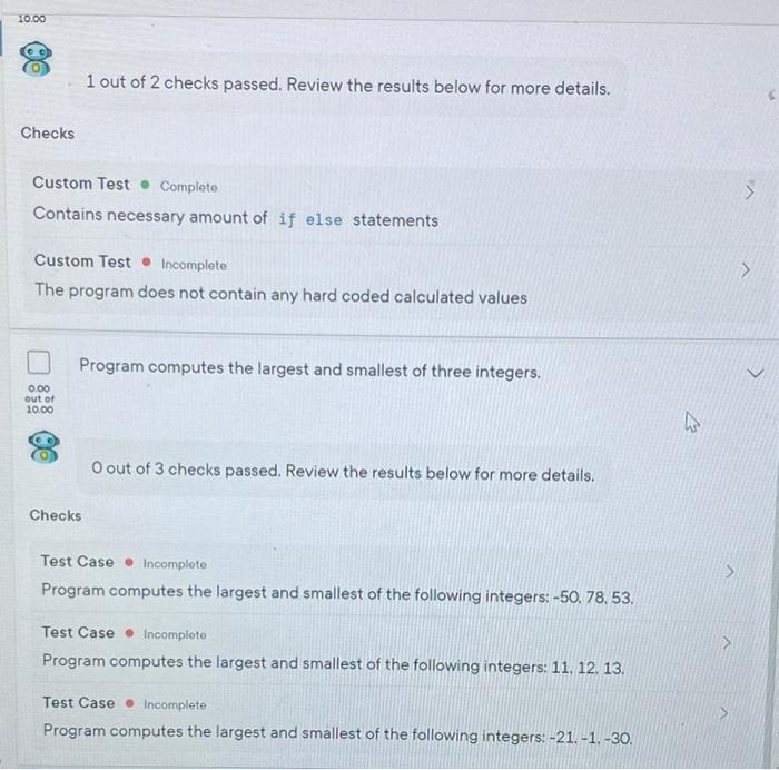 Solved Understanding if-else Statements Summary In this lab, | Chegg.com