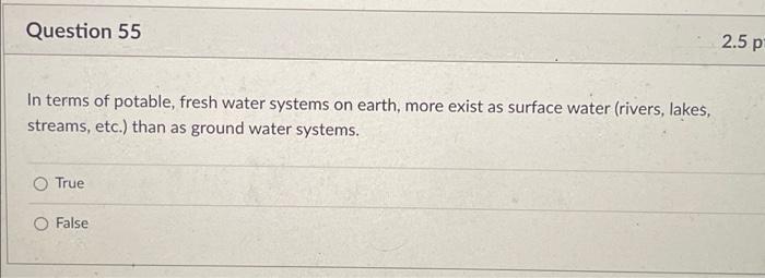 Solved Question 51 Percolation is a critical process for the | Chegg.com