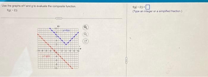 Solved Use the graphs of f and g to evaluate the composite | Chegg.com