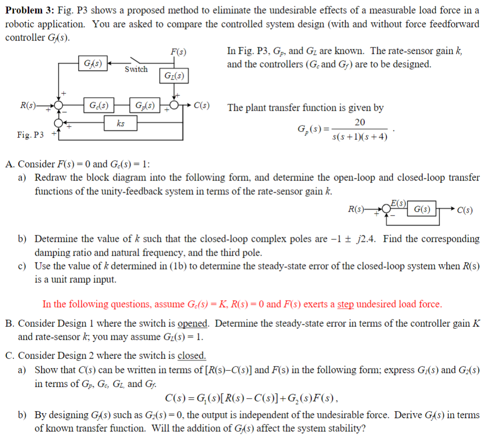 Solved *Please Answer Parts A-CProblem 3: Fig. P3 ﻿shows a | Chegg.com