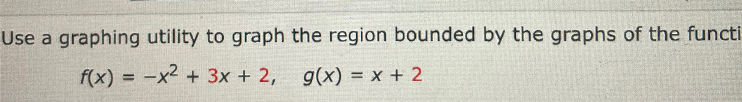 Solved find the area of the region bounded bounded by the | Chegg.com