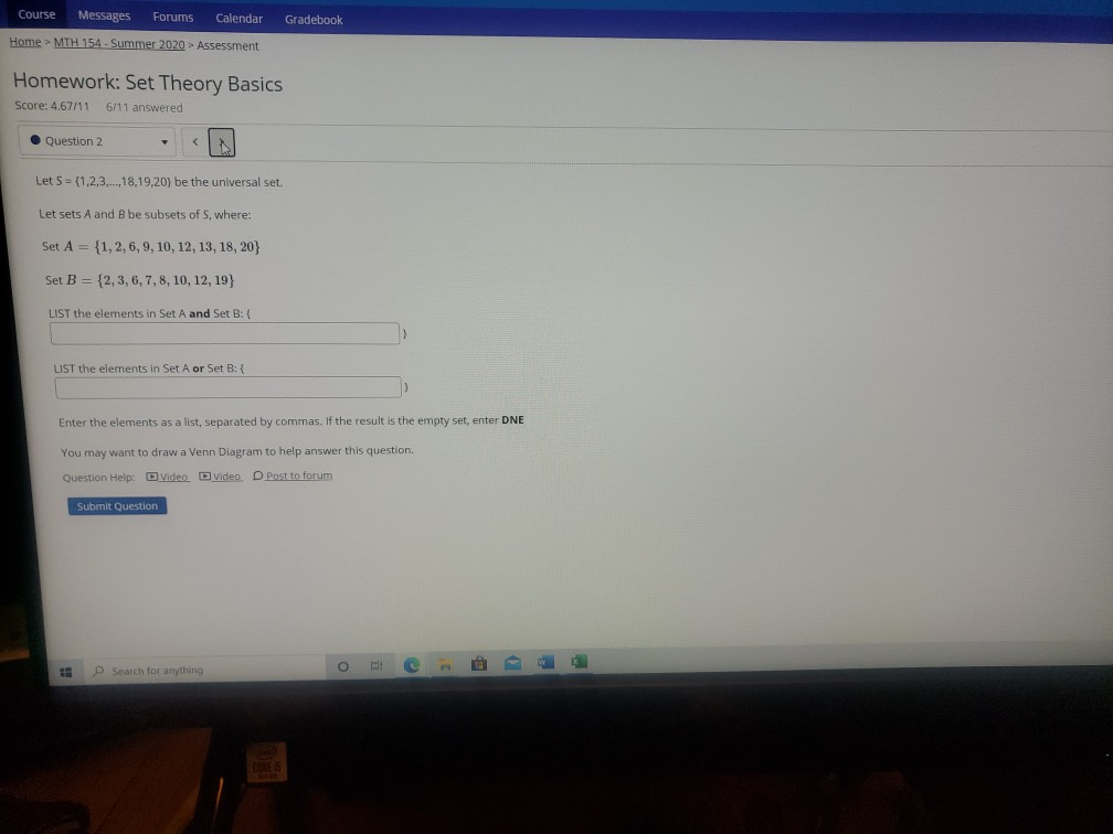 Solved Course Messages Forums Calendar Gradebook Home > MTH | Chegg.com