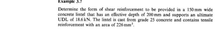 Solved A reinforced concrete beam which is 300 mm wide and | Chegg.com