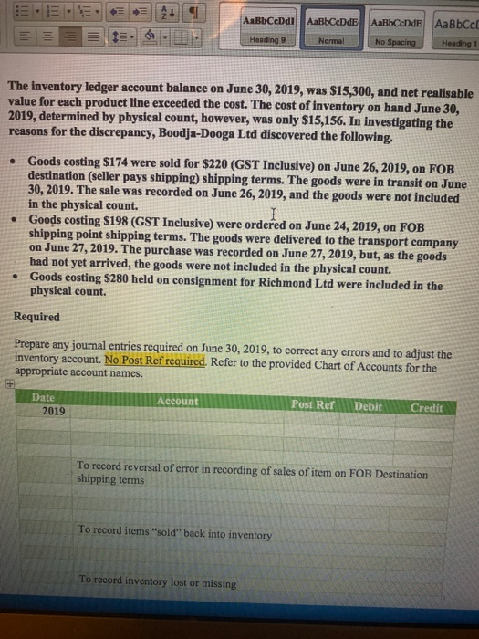 AaBb CcDdi AaBbCcDdE AaBbCcDdE AaBbcc Heading 9 | Chegg.com