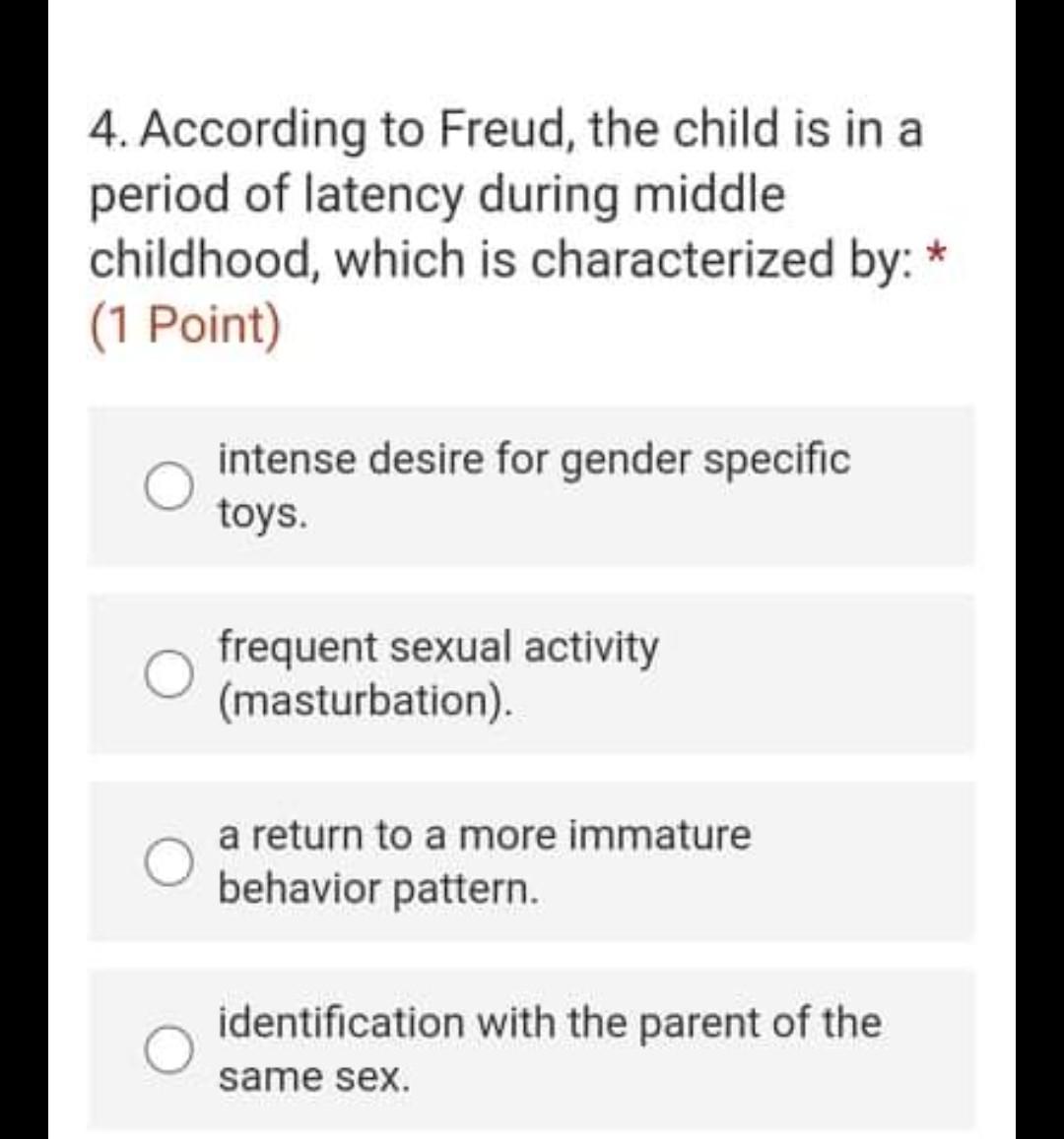 Solved 3. A major developmental task of middle childhood | Chegg.com
