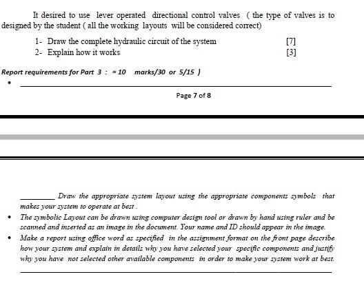 Solved Technical Report C (drafting and report):( 10Marks/30 | Chegg.com