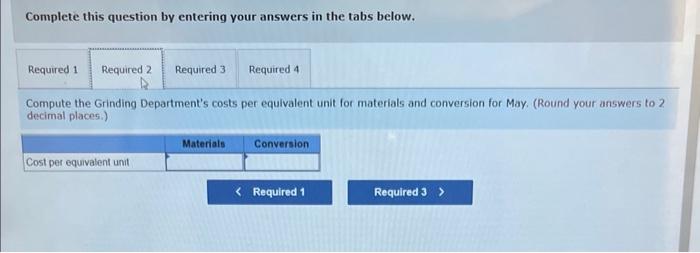 Solved Problem 4-14 (Algo) Analysis of Work in Process | Chegg.com