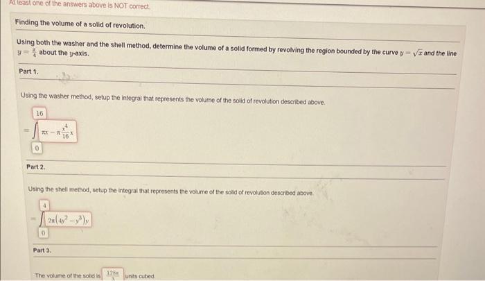 [Solved]: Using both the washer and the shell method, deter