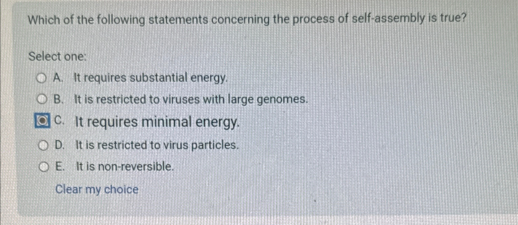 Solved Which of the following statements concerning the | Chegg.com