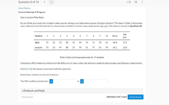 Solved Nownd your aimers to ore decind plike.Quiz vs Lecture | Chegg.com