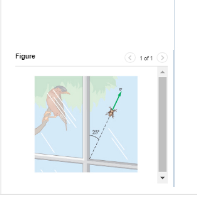 Solved A spider walks on a path that is at 25 ∘Figure1 ﻿of 1 | Chegg.com
