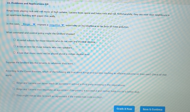 Solved Problems and Applications Q4Ringo lowes playing | Chegg.com
