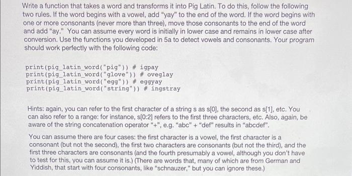 Solved *python & make sure to document using ipo | Chegg.com