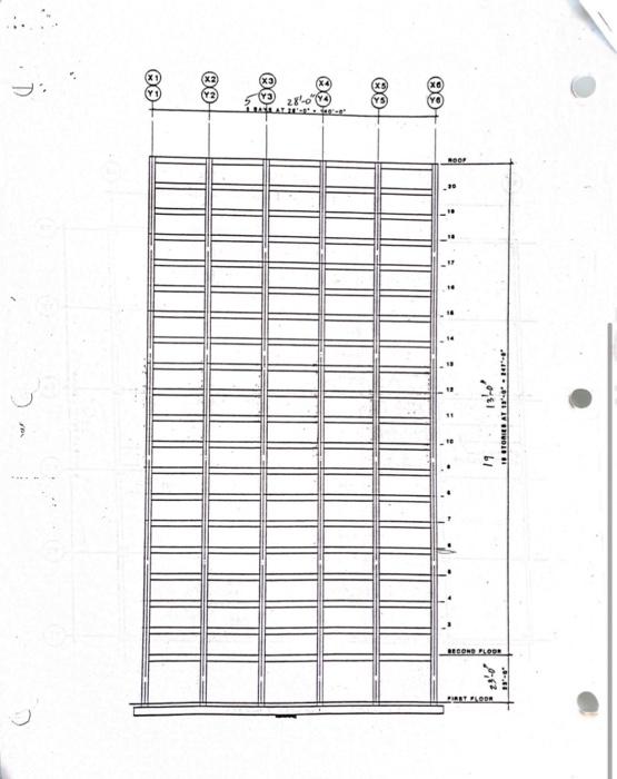 Attached are drawings for a 20 story office building. | Chegg.com