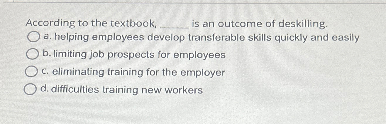 Solved According to the textbook, is an outcome of | Chegg.com