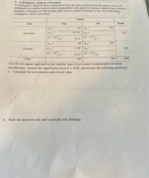 Solved 5. Contingency Analysis (10 points) A contingency | Chegg.com