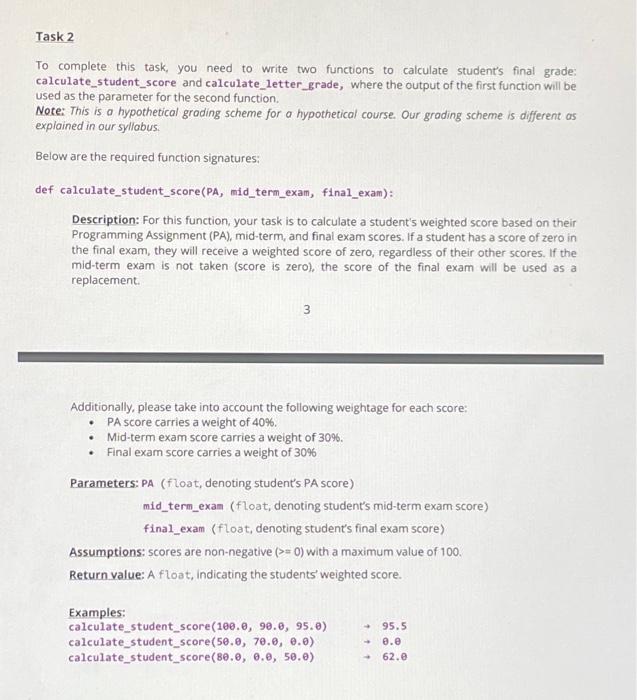 Solved Allowed Things: - Any arithmetic/comparison/boolean | Chegg.com