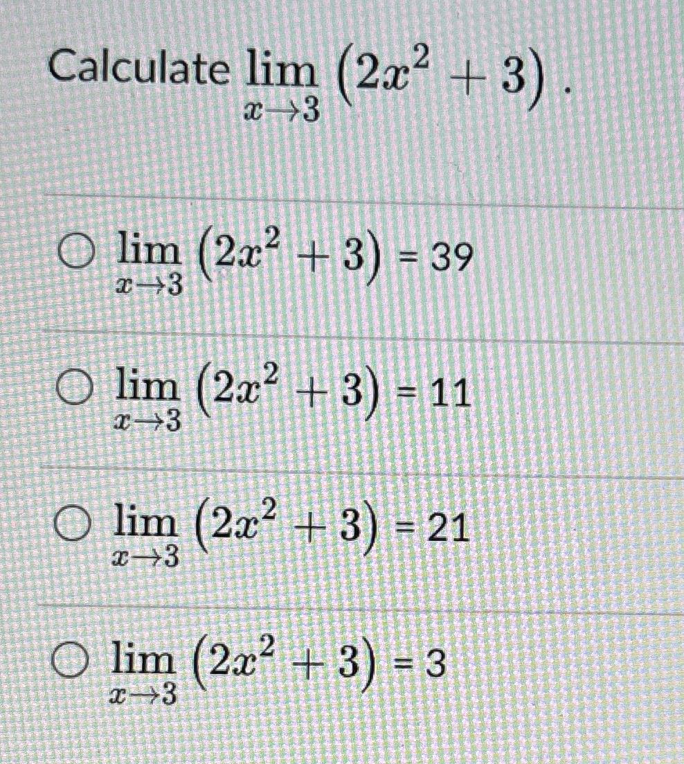 Solved Calculate | Chegg.com